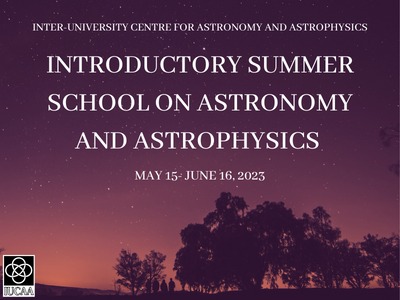 Upcoming Events at IUCAA - IUCAA